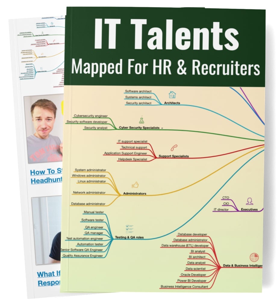 Mind Map - IT Talents Mapped For HR & Recruiters - PDF Download